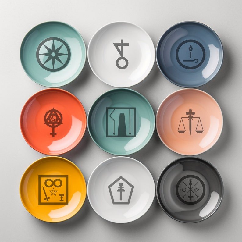 Arcana Tarot Symbols Swg Signs Eps Bundle 31 Drawings in 3 Formats Png ...