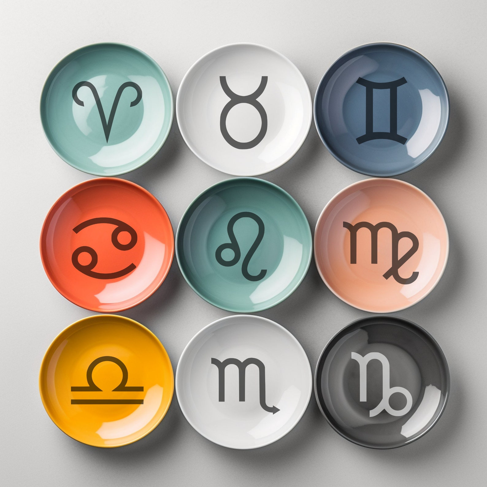 Astrological Zodiac Symbols Swg Signs Eps Bundle 57 Drawings in 3 ...