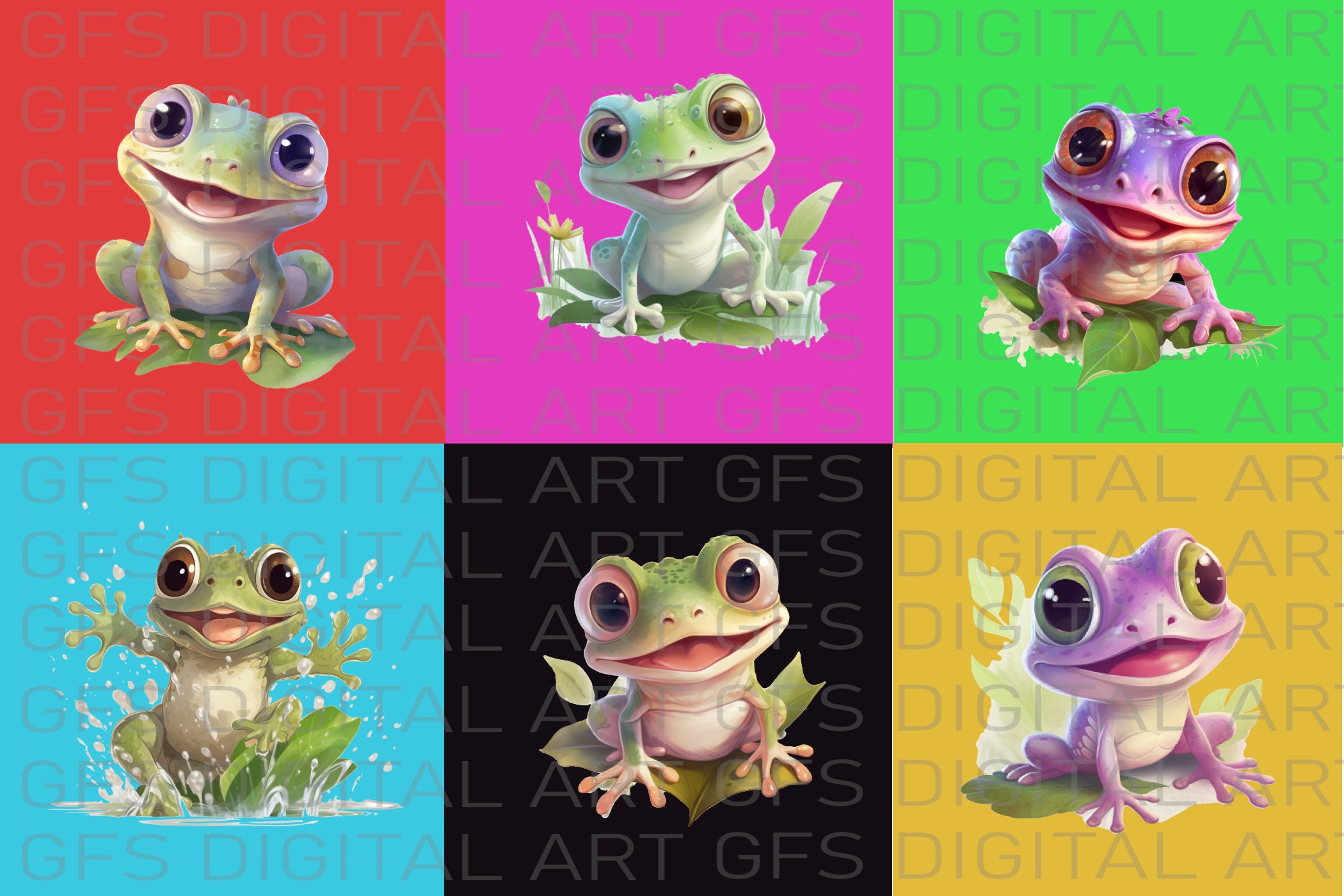 Cute Frogs Collection 6 Png Frog Clipart Collection Png Files Baby Png ...
