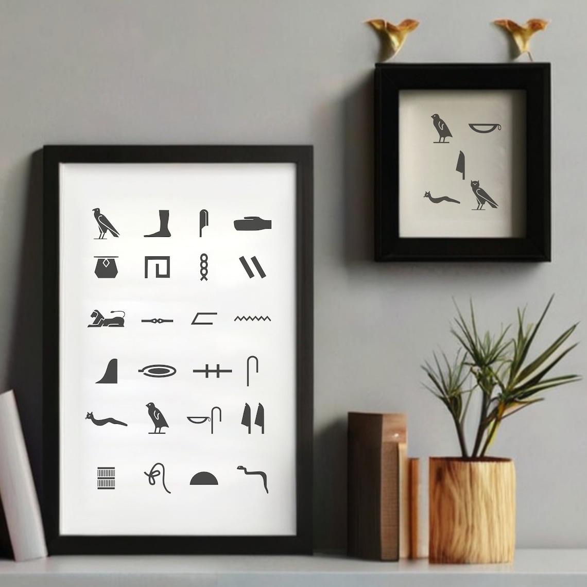 Egyptian Hieroglyphics Alphabet Digital Symbols Swg Signs Eps Bundle 29 ...