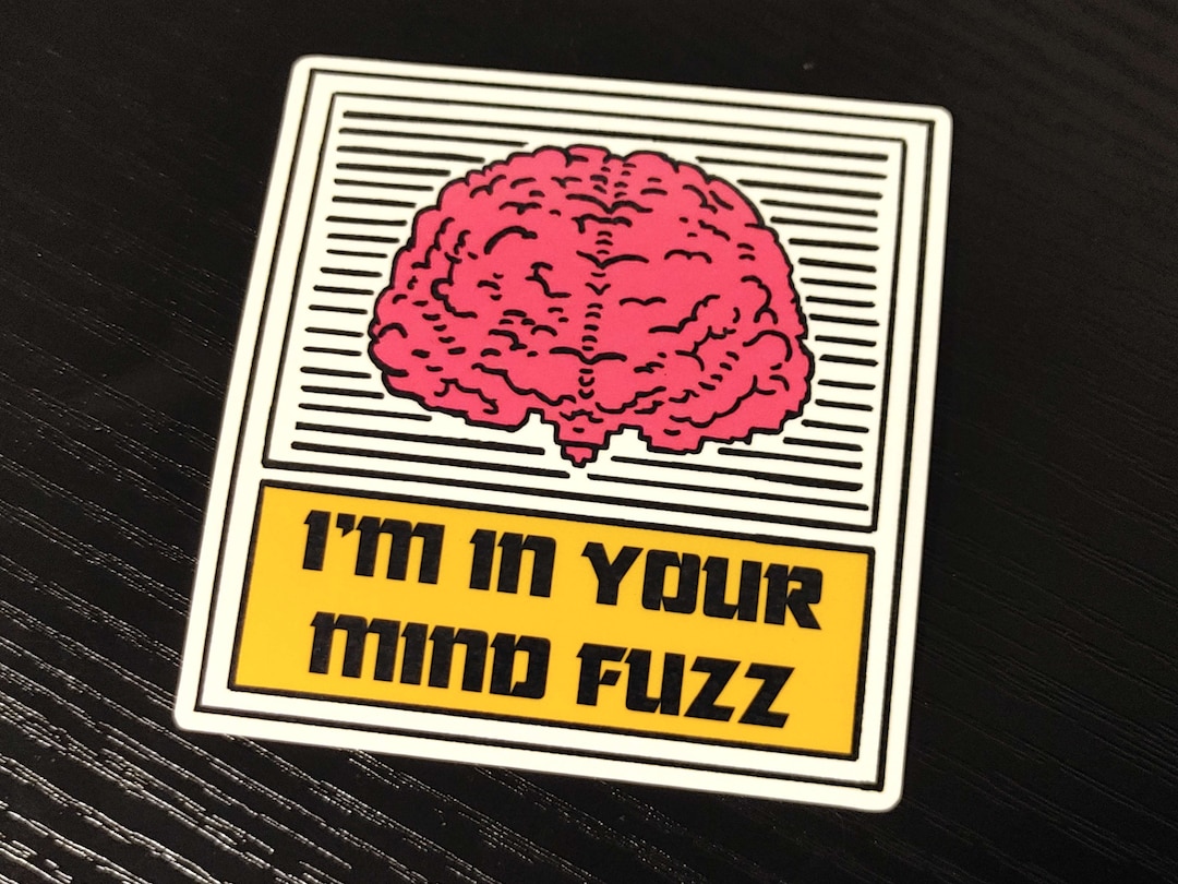 King Gizzard and the Lizard Wizard I'm in Your Mind Fuzz Inspired Brain Patch Stickers - Etsy