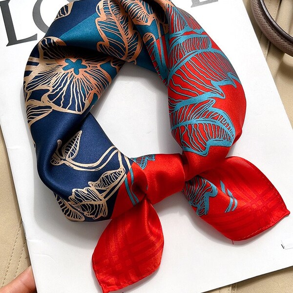 Red White Blue Scarf - Etsy