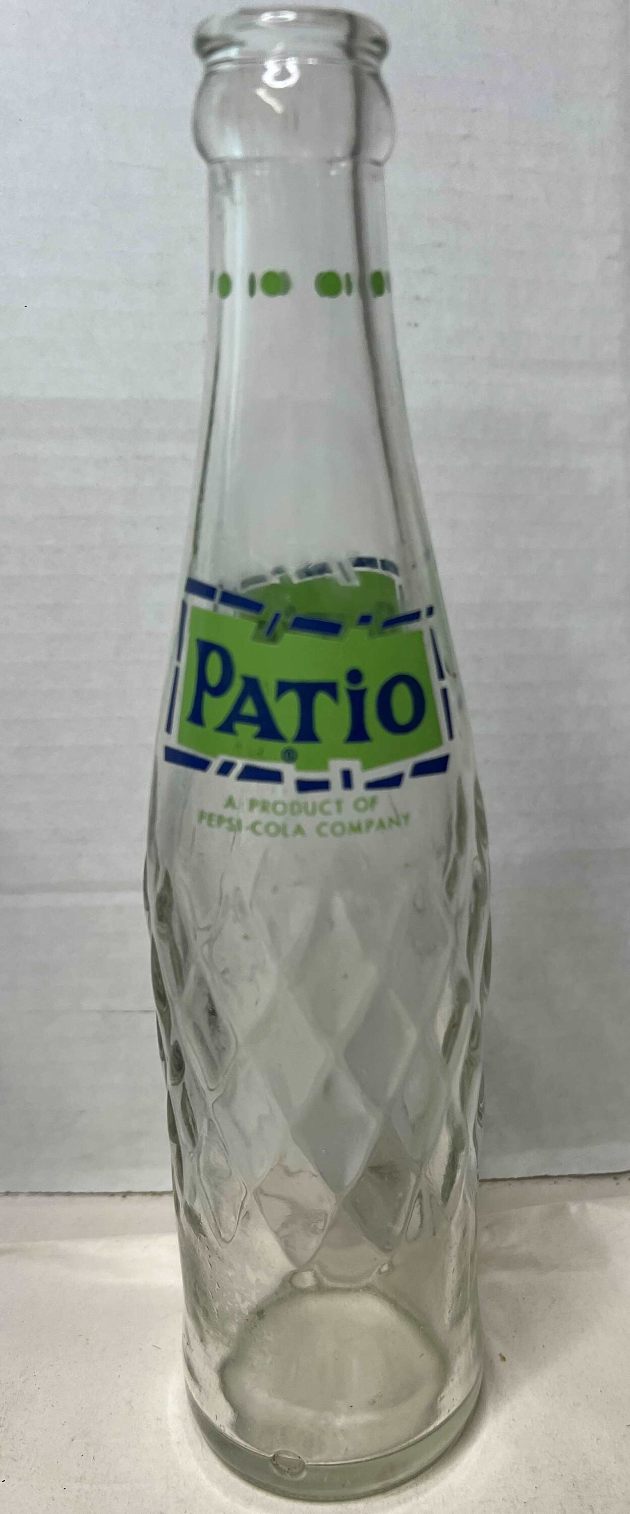 Vintage Patio Soda Bottle 60s Product of Pepsi - Etsy
