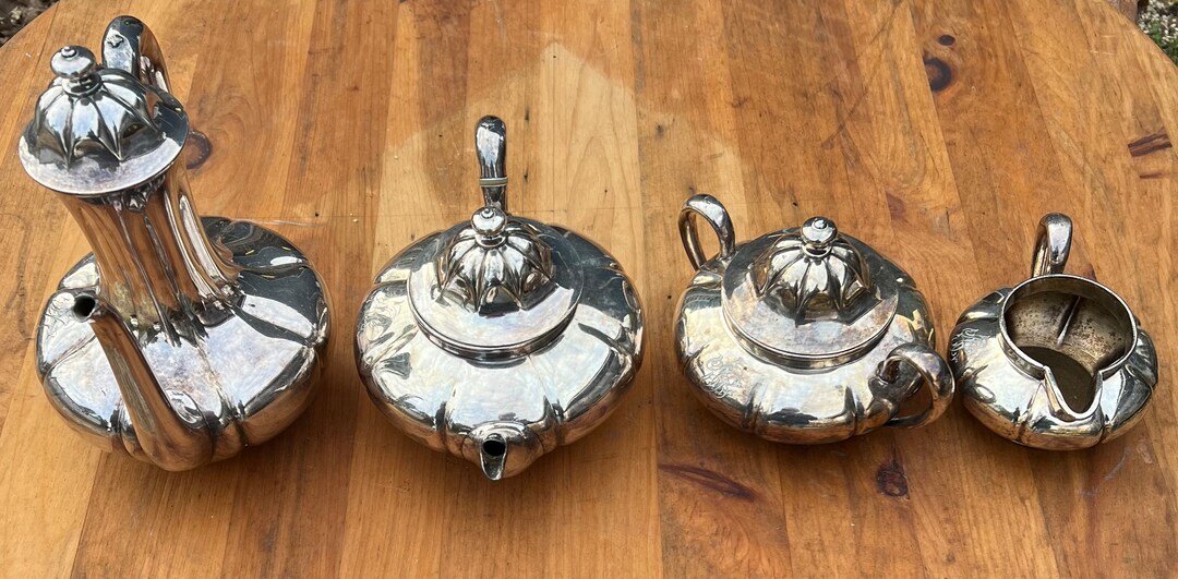 Wilcox Quadruple Plate Tea Set Meriden Conn. - Etsy