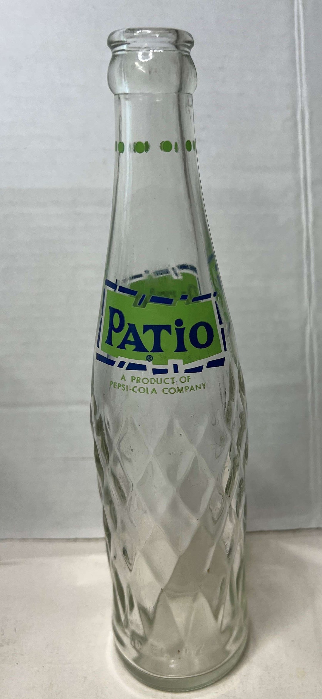 Vintage Patio Soda Bottle 60s Product of Pepsi - Etsy