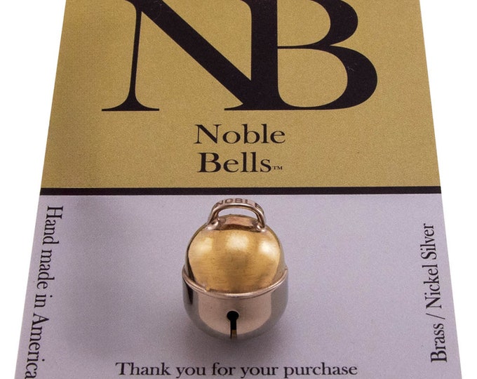 Dog Collar Bell - Antique Inspired Brass Sleigh Bell - Pet Collar Bell ...