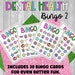 Bingo Cards Printable, Tooth Game, Dental Health Month Bingo, Digital ...