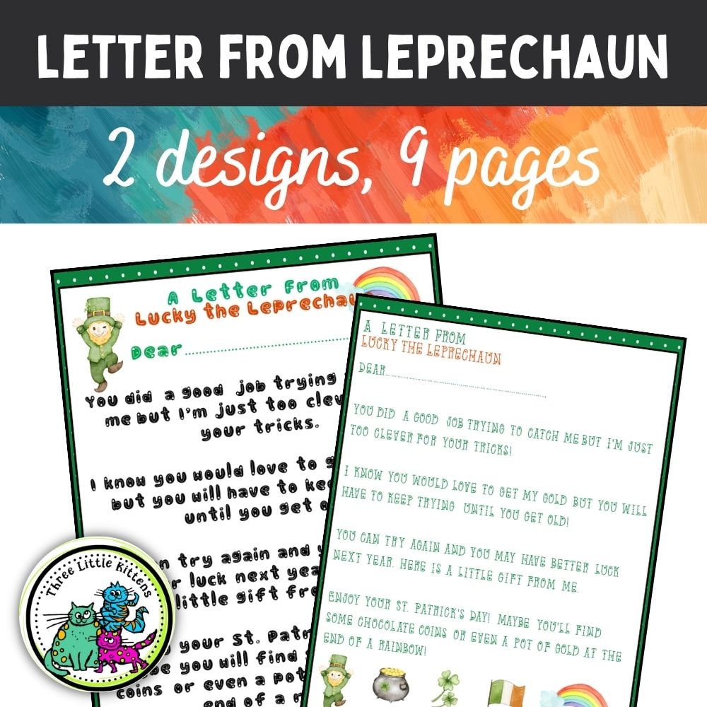 Leprechaun Trap Letter, Leprechaun Trap Printable, Letter From ...