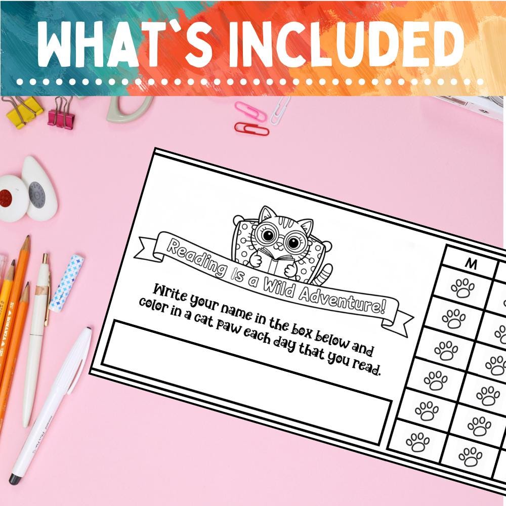 Reading Tracker Bookmarks Printable, Coloring Bookmarks for Kids ...