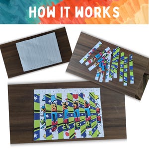 Father's Day Agamograph Activity for Kids, Father's Day Craft ...