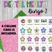 Bingo Cards Printable, Tooth Game, Dental Health Month Bingo, Digital ...