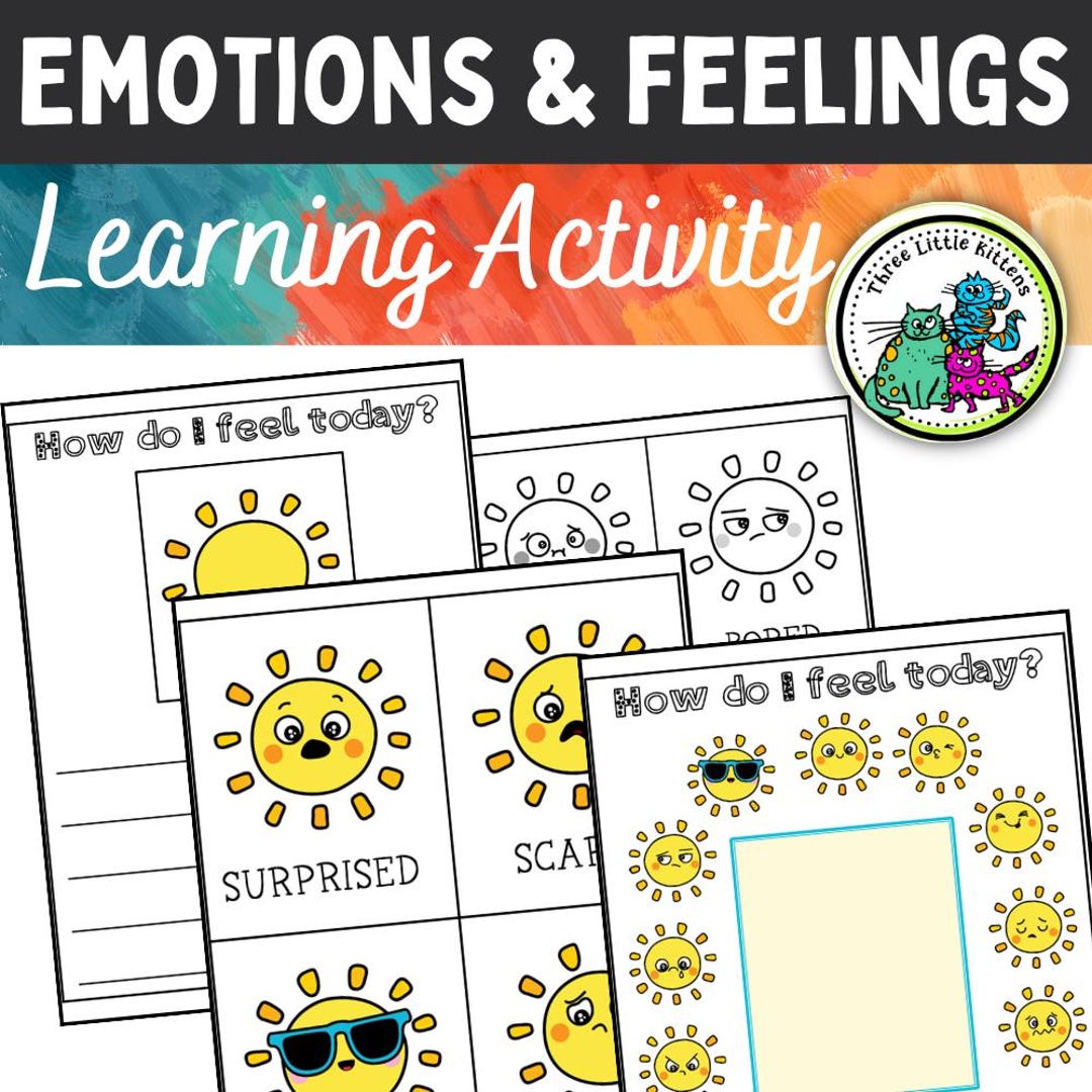 Social Emotional Learning Activity for First Grade, Identifying ...