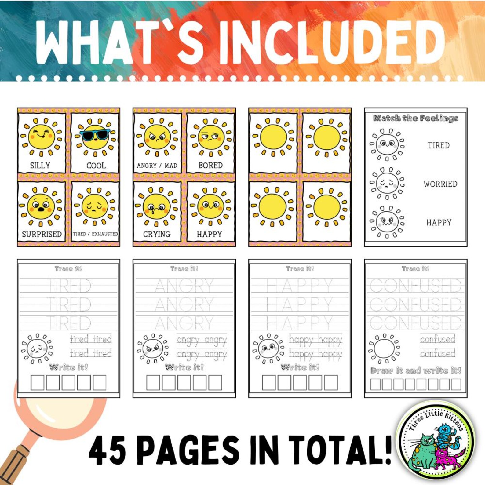 Social Emotional Learning Activity for First Grade, Identifying ...