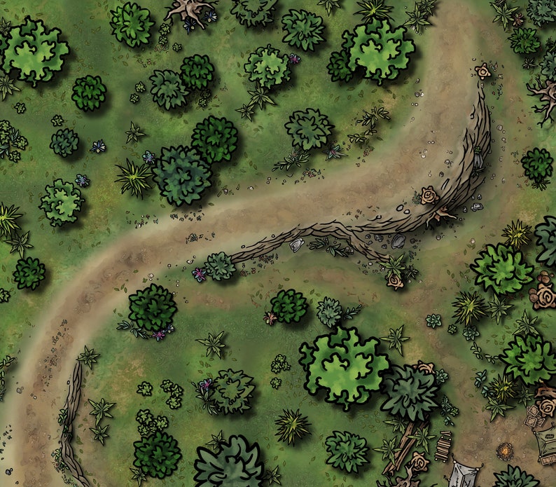 Custom Battle Map 4K 2K, Dnd Map, Commission, Dungeons and Dragons ...