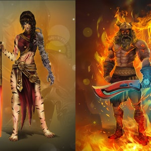 Dnd Fantasy Character Commission, Custom Commission, Dungeons and ...