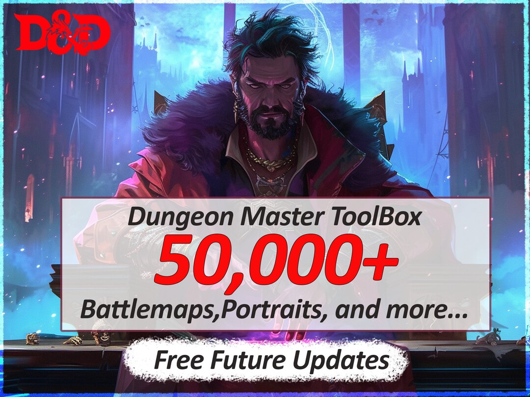 Dungeon Master's Toolkit Dnd Maps Dnd Accessories dungeon Master Gift Dnd Character Sheet Ttrpg ...