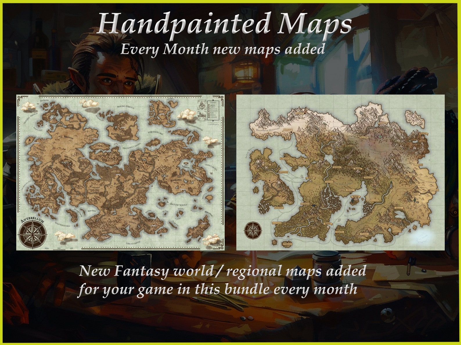 Dnd Maps Bundle | Dnd Tools | RPG | Dnd Set | Dnd 5e | Fantasy Map ...