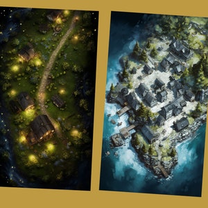 Dnd Maps Bundle | Dnd Tools | RPG | Dnd Set | Dnd 5e | Fantasy Map ...