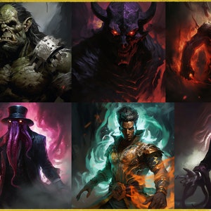 1000+ Dnd Portrait Mega Bundle | Dungeon and Dragons | Rpg | Pathfinder ...