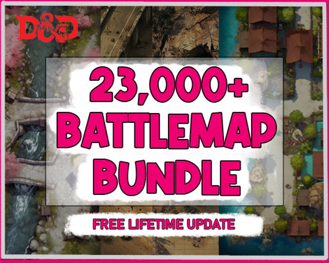 Dnd Map Bundle 23000 Battlemap Dnd Tools RPG Dnd Set Dnd 5e Fantasy Map ...