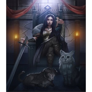 Dnd Fantasy Character Commission, Custom Commission, Dungeons and ...