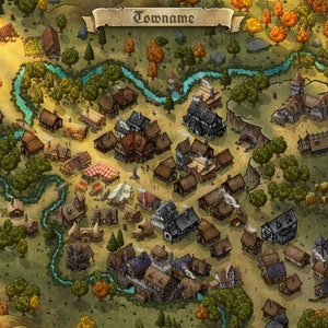 Custom Fantasy Map Commission for Writers, D&D, Dms, and More! - Etsy