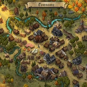 Custom Fantasy Map Commission for Writers, D&D, Dms, and More! - Etsy