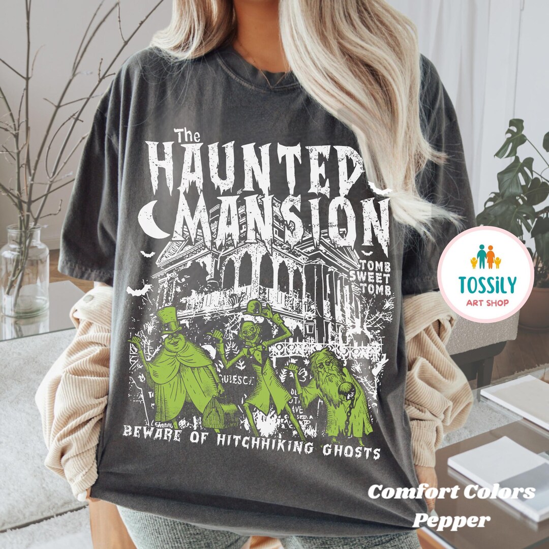 Retro Disney Haunted Mansion T-shirt, Welcome Foolish Mortals ...