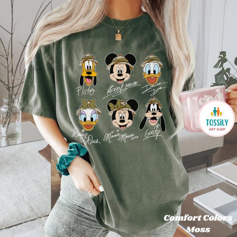 Vintage Animal Kingdom Shirt Mickey and Friends Shirt, Safari Shirt ...