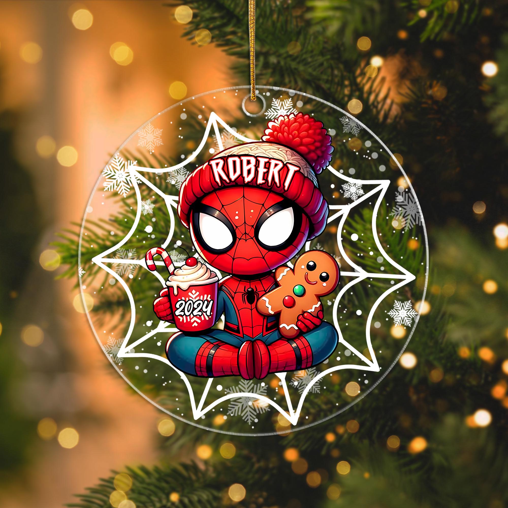 Custom Name Spidey and His Amazing Friends Ornament, Christmas ...