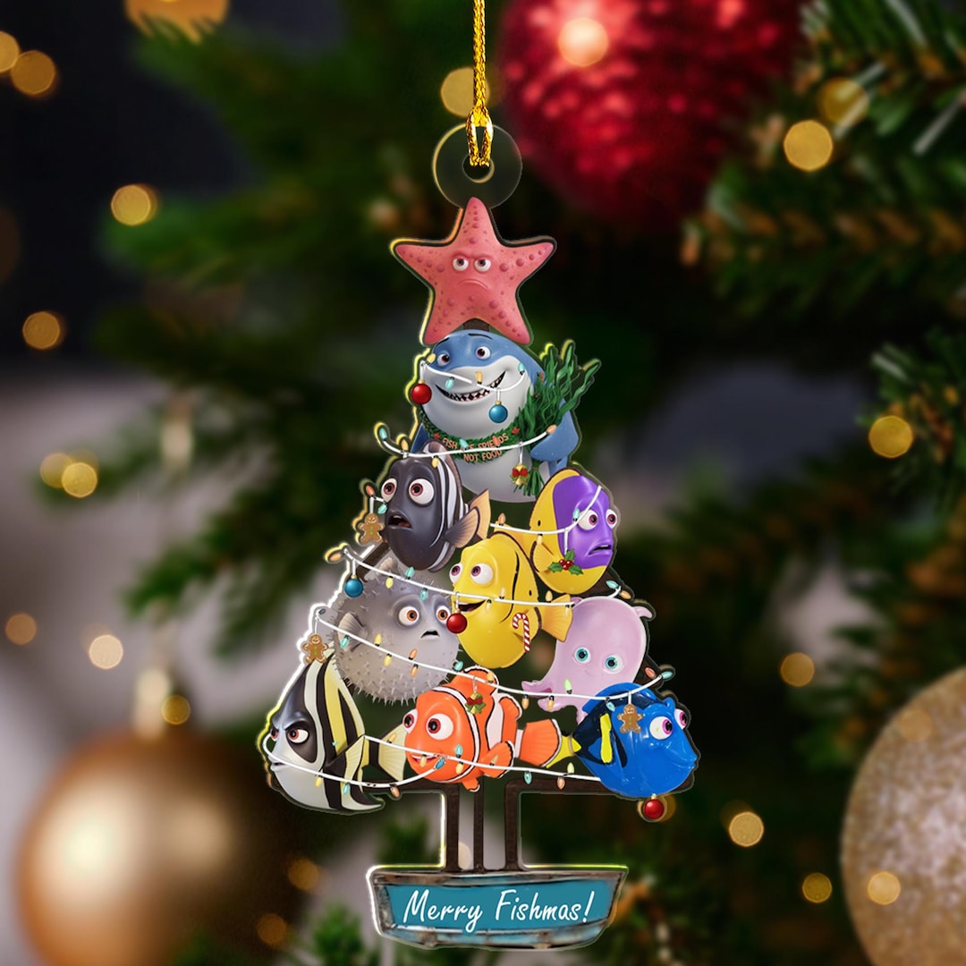 Personalized Finding Nemo Christmas Ornament Nemo Ornament, Finding ...