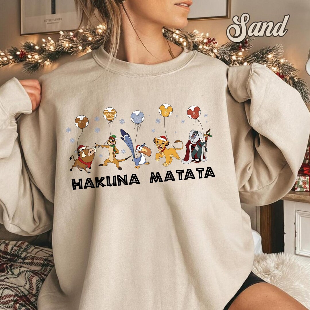 Hakuna Matata Shirt, Comfort Colors Lion King Shirt, Animal Kingdom ...