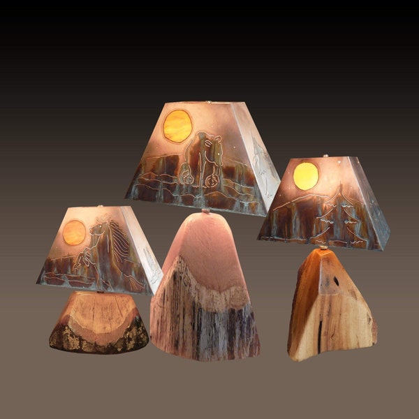 Rustic Lamp Shade - Etsy