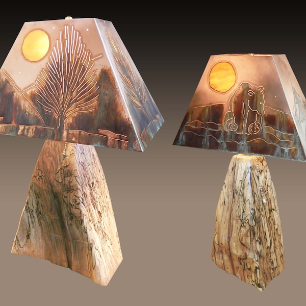 Rustic Lamp Shade - Etsy
