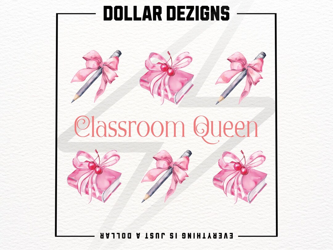 Classroom Queen Teach Png, Preppy Trendy Teacher Png, Teach Tshirt ...
