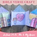 Bible Verse Craft, Me and My House Will Serve the Lord, Christian ...