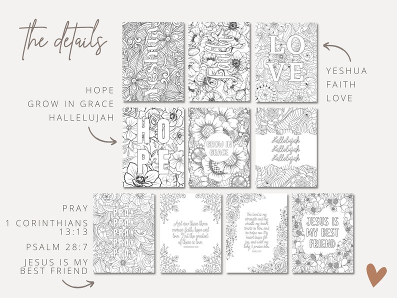 Christian Coloring Sheets Printable, Coloring Book Pages, Christian ...