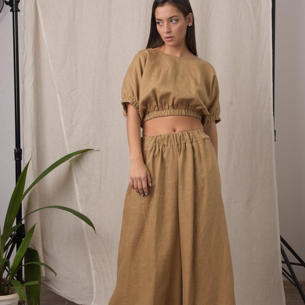 Linen Two Piece Set (Just for you!) - Etsy