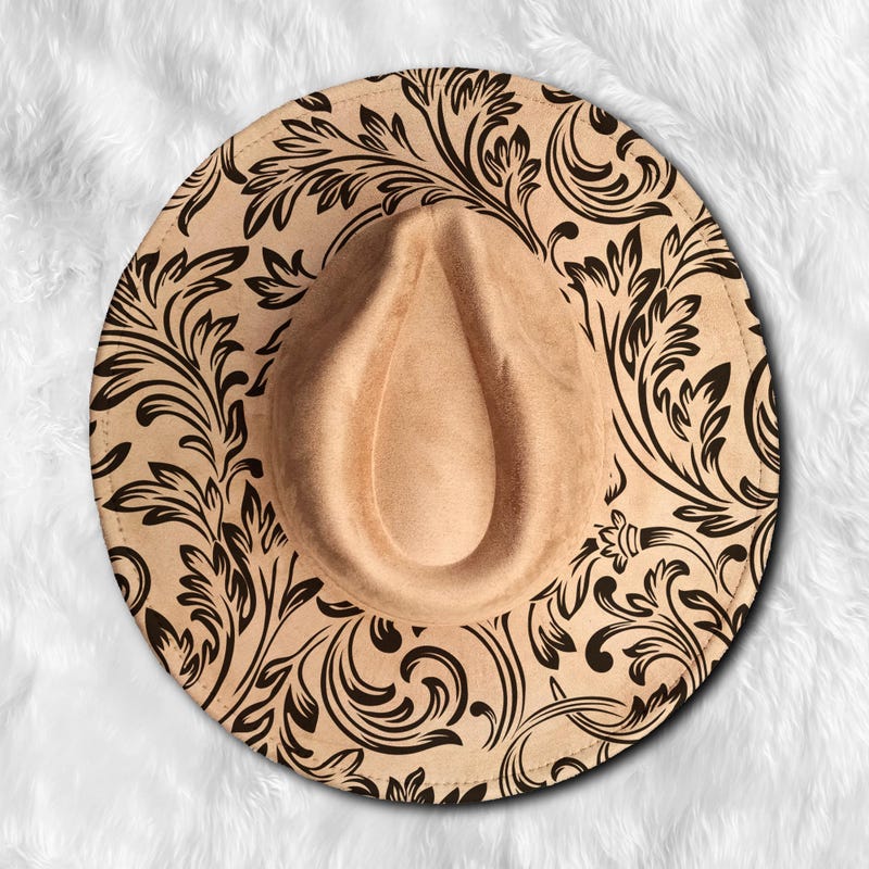 Hat Engraving Cowboy Hat - Etsy