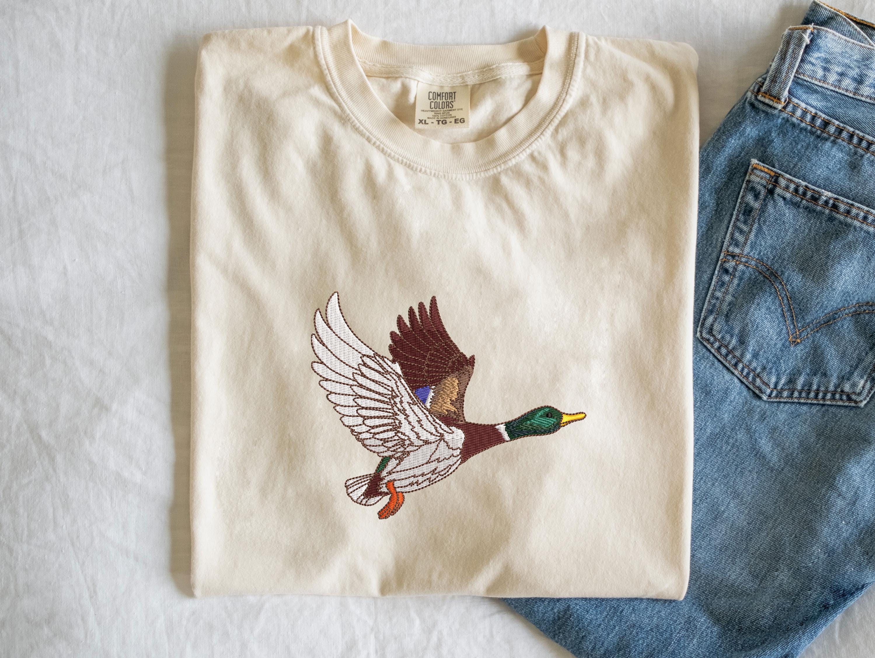 4 Size Mallard Duck Embroidery Design, Duck Embroidery File, Mallard ...