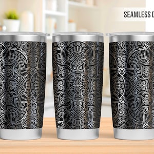 Swear Words Mandala Tumbler Laser Svg, Cuss Words SVG, Sarcastic 20oz ...