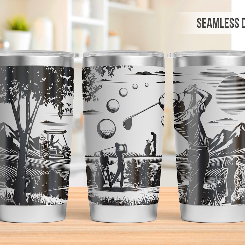 Golf Tumbler - Etsy