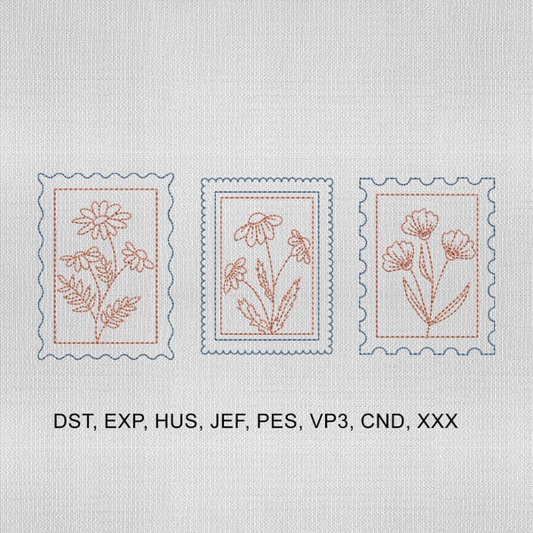 Stamp Embroidery - Etsy