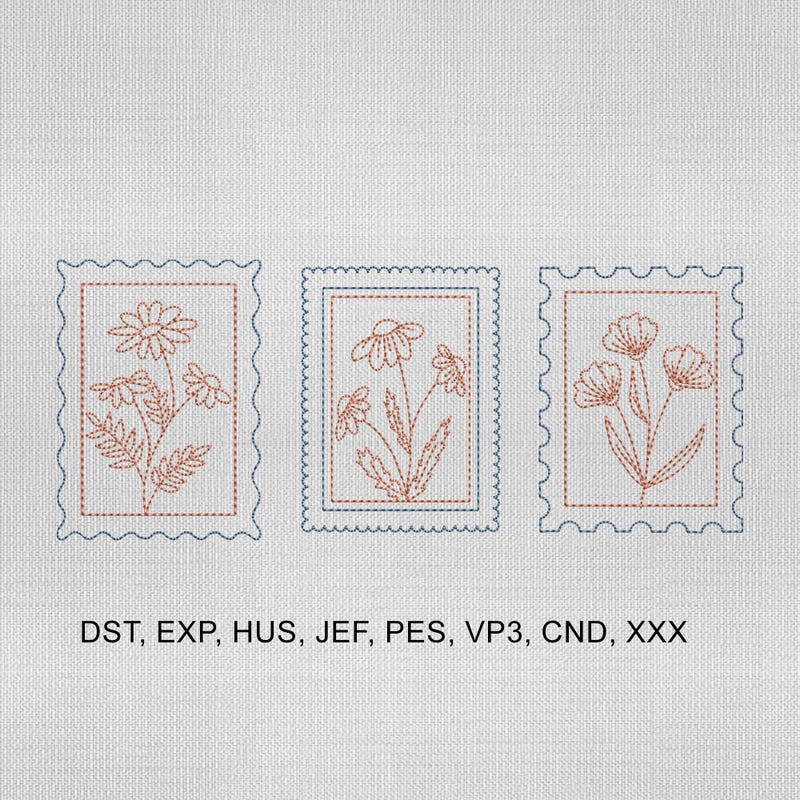 Stamp Embroidery - Etsy