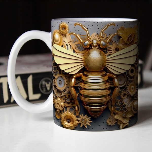Steampunk Bee - Etsy
