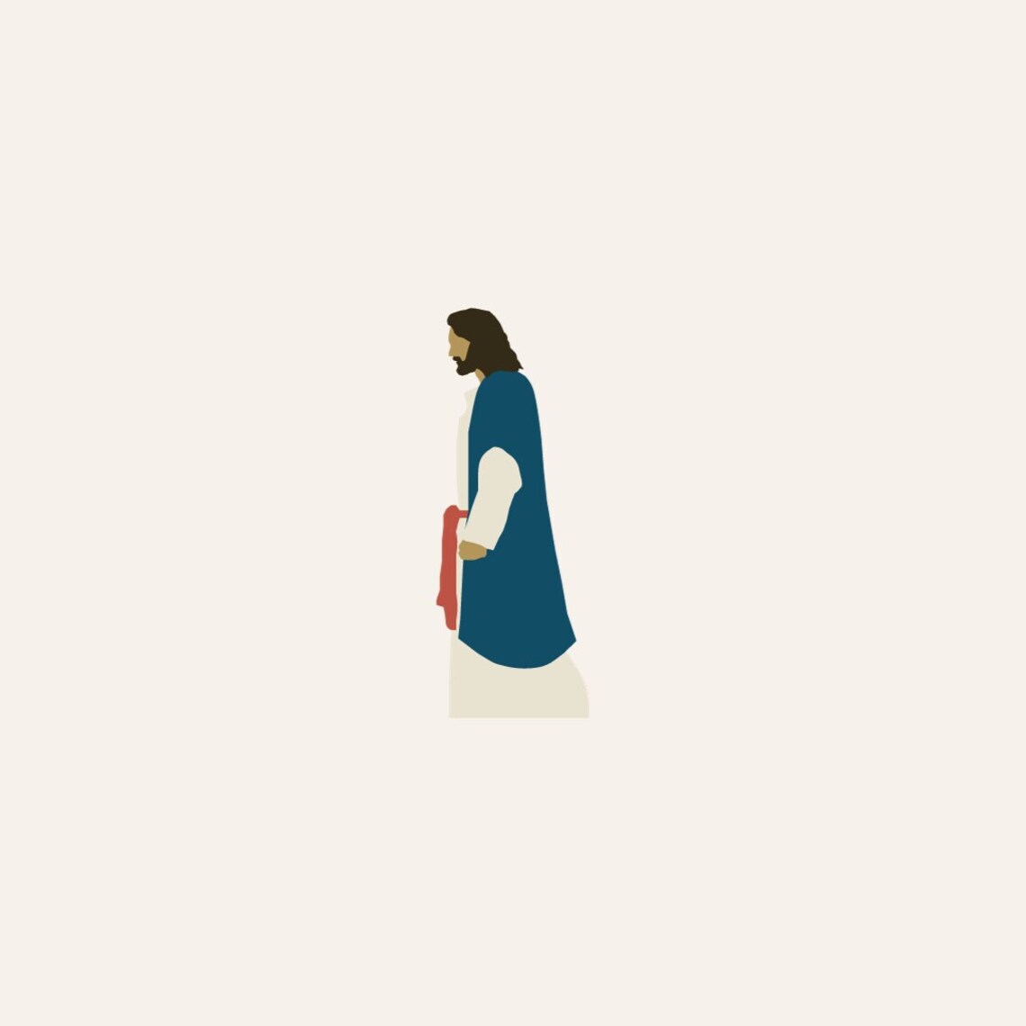 Simple Jesus Print - Etsy
