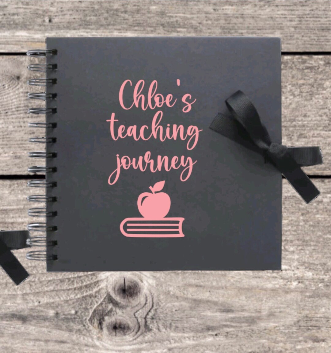 Personalised Student Teacher ECT Journal Memory Book - Etsy