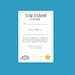 Teacher Classroom Star Student of the Week Note to Send Home - Digital ...