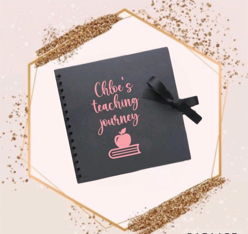 Personalised Student Teacher ECT Journal Memory Book - Etsy