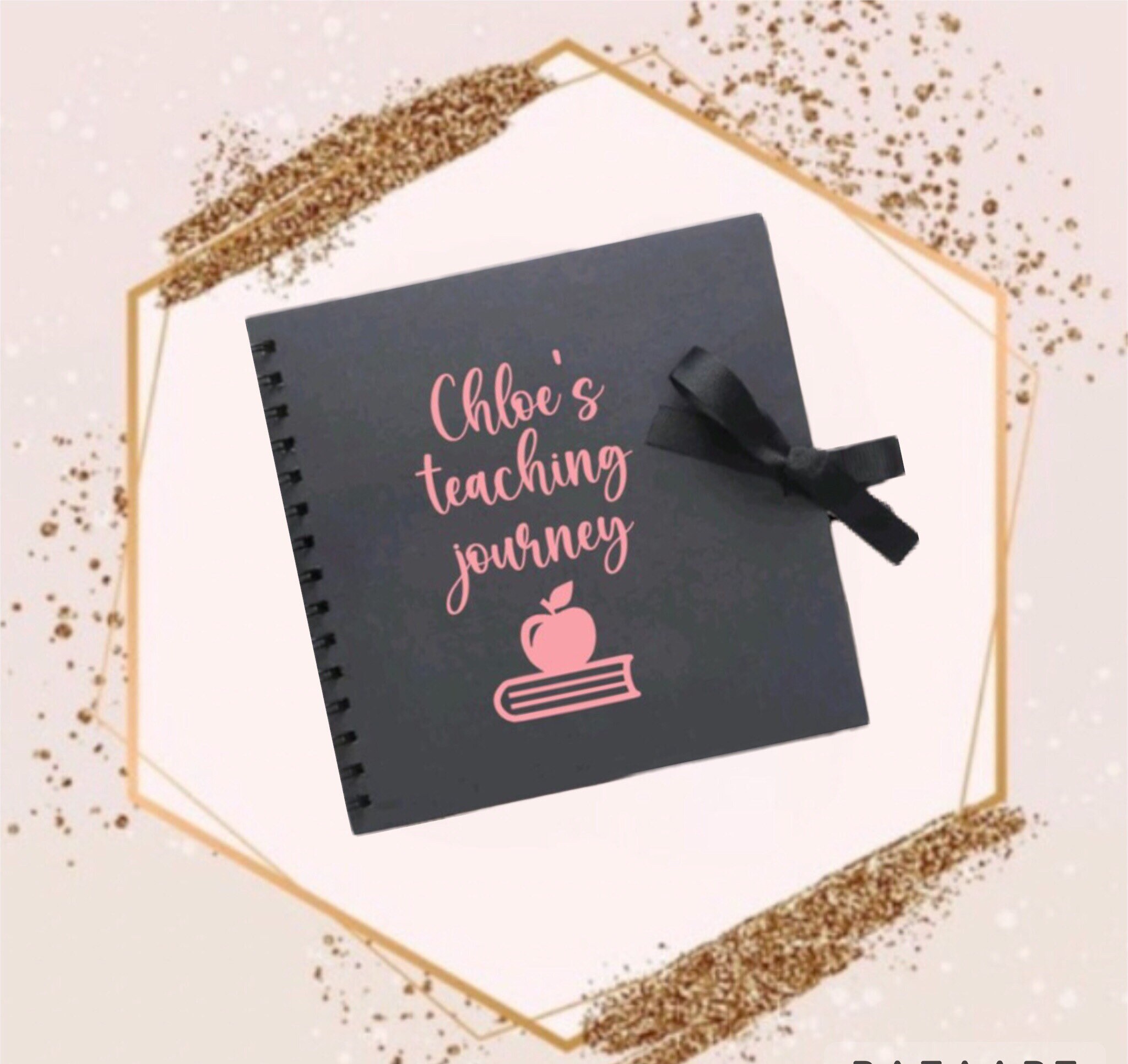 Personalised Student Teacher ECT Journal Memory Book - Etsy